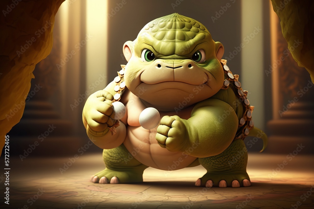 Baby Dinosaur Takes on Sumo Wrestling: Aww-Worthy Image Captures Cute ...