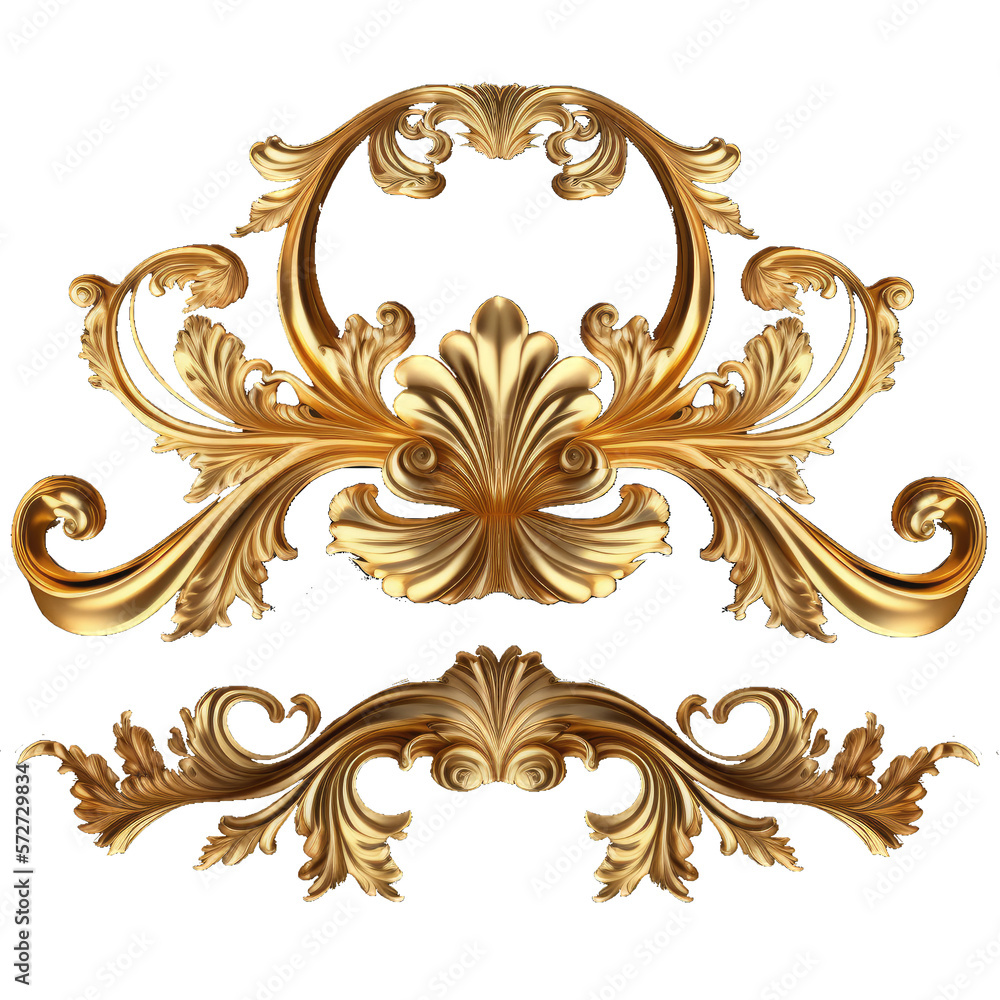 Gold Baroque Design