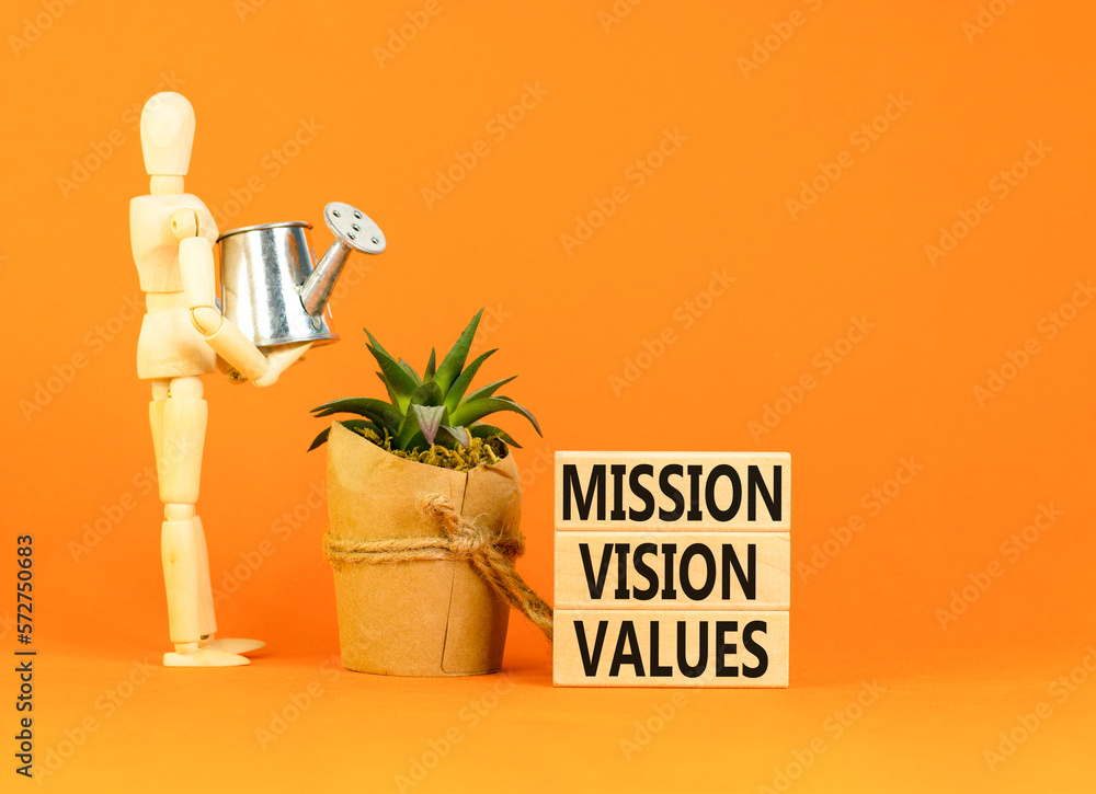 Mission vision values symbol. Concept words Mission Vision Values on ...