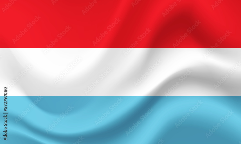 Flag of Luxembourg. Luxembourg flag. Luxembourg flag illustration ...