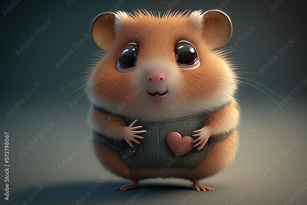 Meet the Adorable Hamster: 5 Creative Character Concepts in Expressive ...
