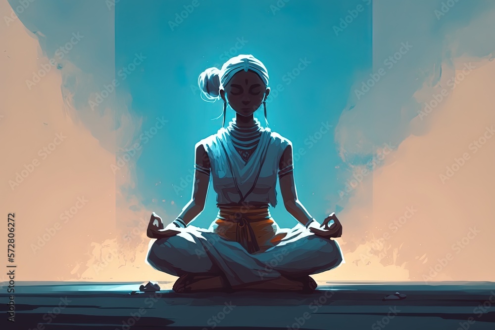 lady who maintains a healthy lifestyle with zen energy yoga and ...