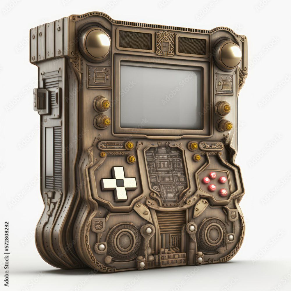 Concept of new futuristic wireless video game controller and devices ...