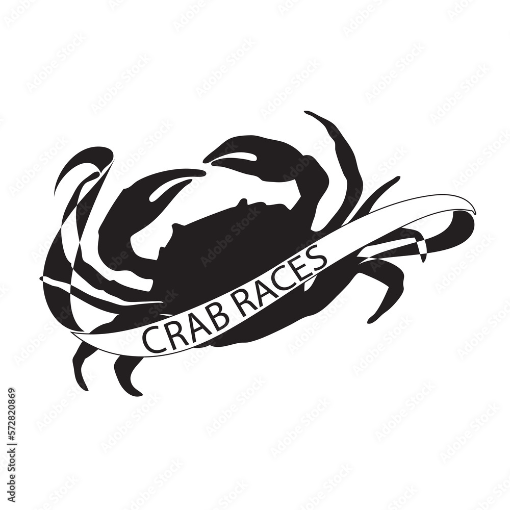 Champion Crab Races Stock Vector | Adobe Stock