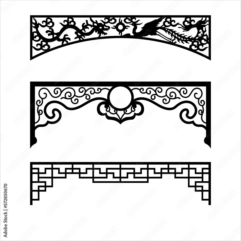 Laser cutting design for temple, Mandir Jali, Partition arch for temple ...