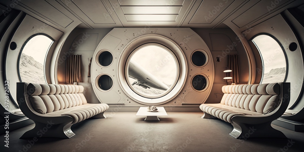 Step into the Future with Our Ultra-Wide Living Room Photography on the ...