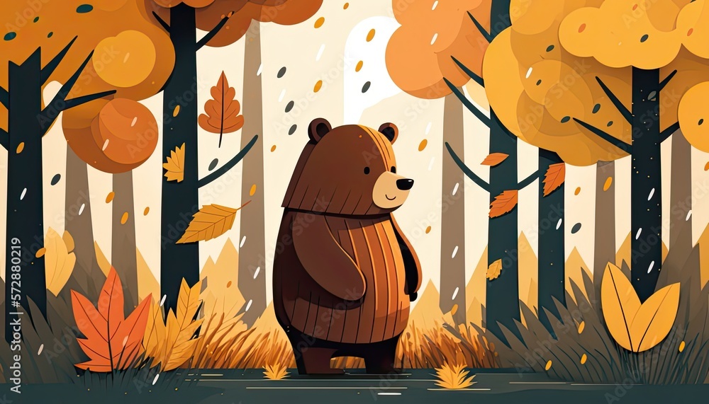 Clipart background wallpaper vector. Spring themed. Adorable standing ...