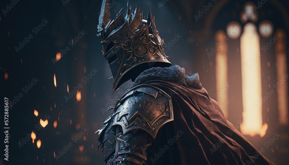 psychological complexities of the knight, torn between their duty and ...