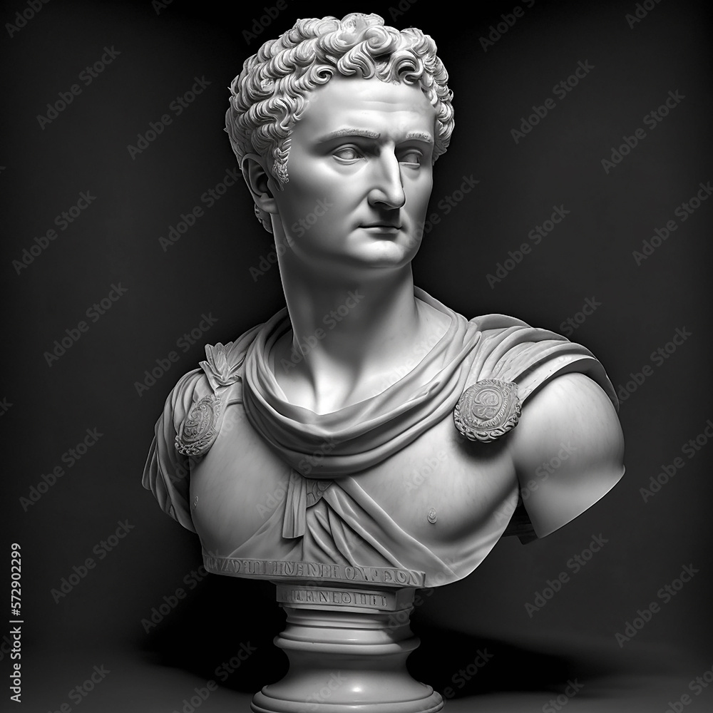 Roman empire. Roman emperor Domitian (81–96 CE). Created with ...
