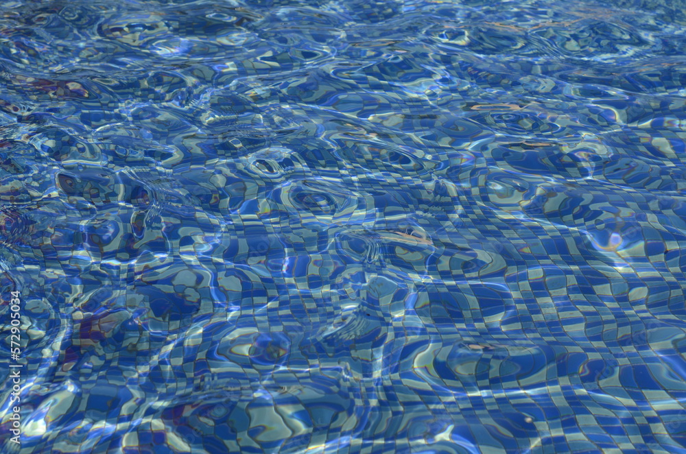 Pool water texture. turquoise rippled textured background illustration ...