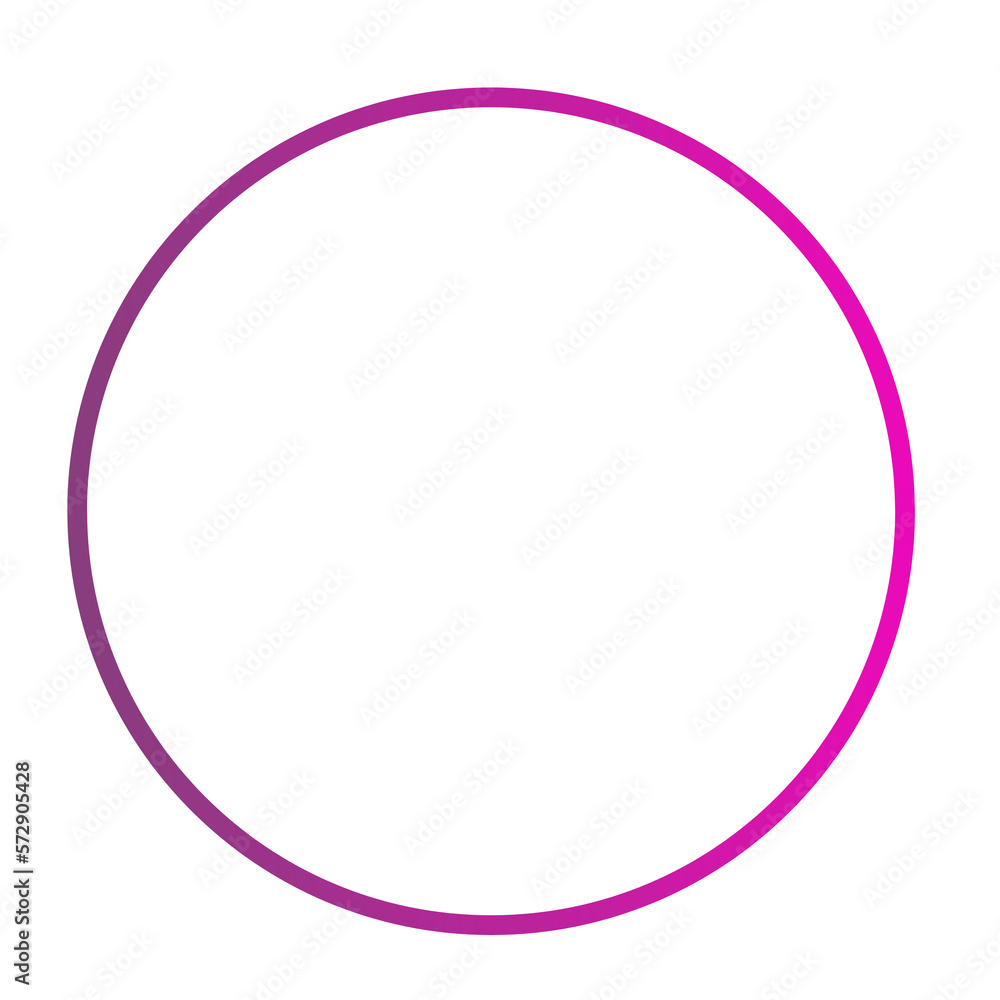 Foto de pink circular frame for profile picture as in Instagram logo ...