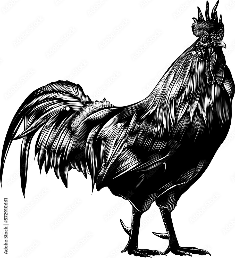 PNG engraved style illustration for posters, decoration and print. Hand ...