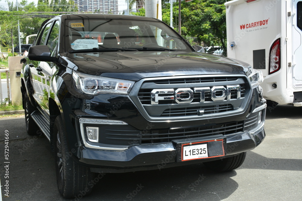 Foton thunder pick up at Philippine International Motor Show in Pasay ...