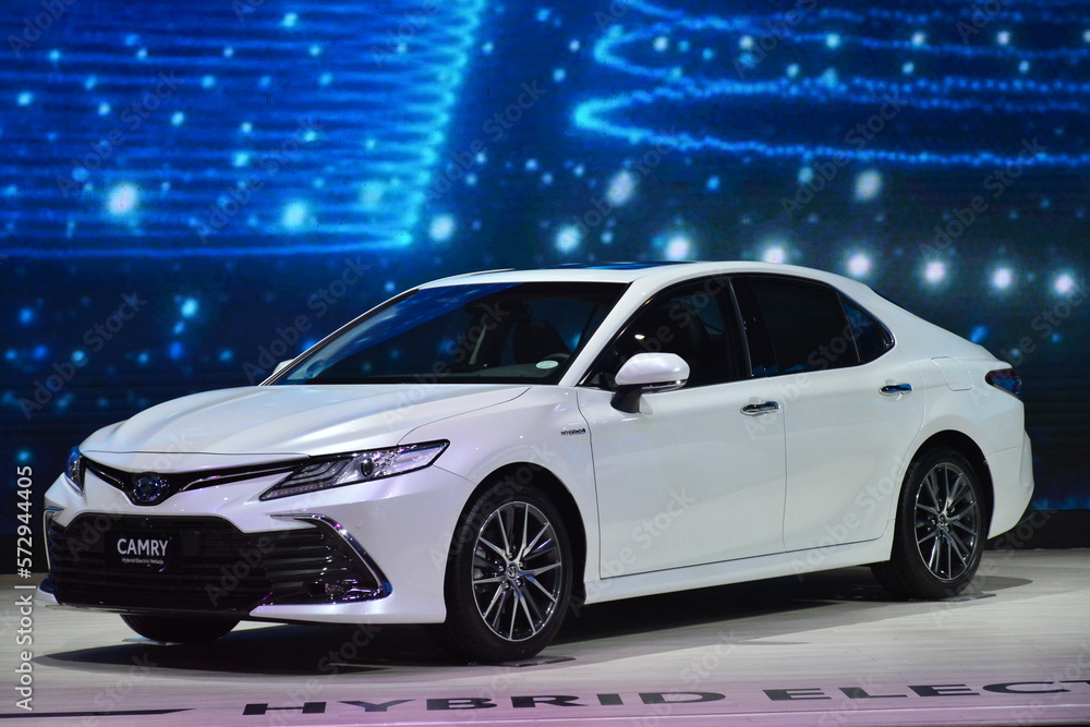 Toyota camry hev at Philippine International Motor Show in Pasay ...