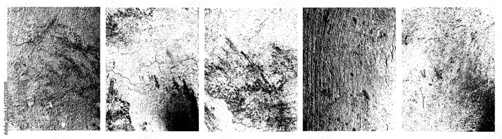 Texture stamps, overlay collection with effect dust, grain, noise ...