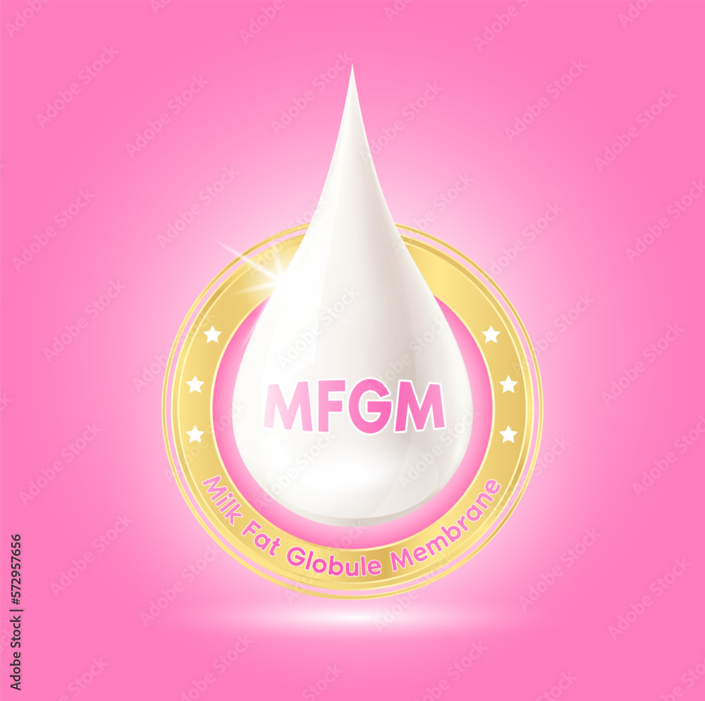 MFGM (Milk Fat Globule Membrane) Vitamins and omega DHA in milk ...