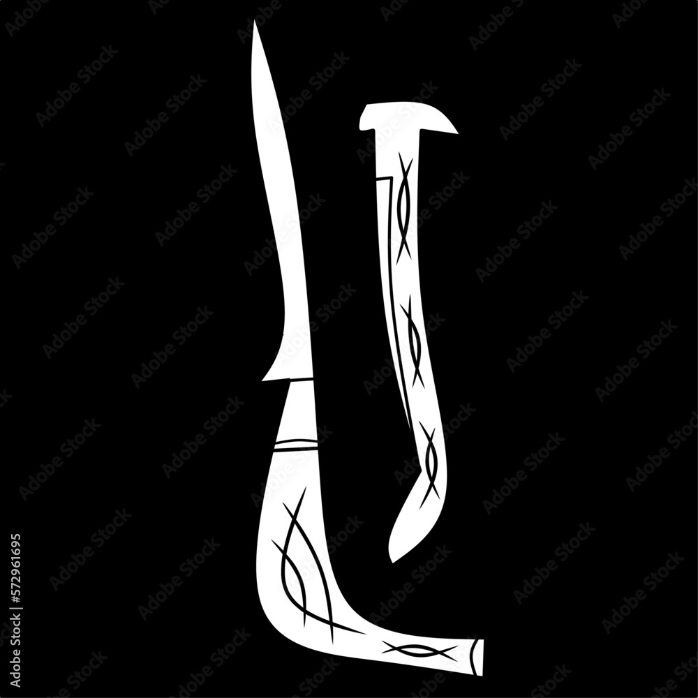 Rencong, Iconic Traditional Weapon From Aceh, Sumatra, Indonesia ...