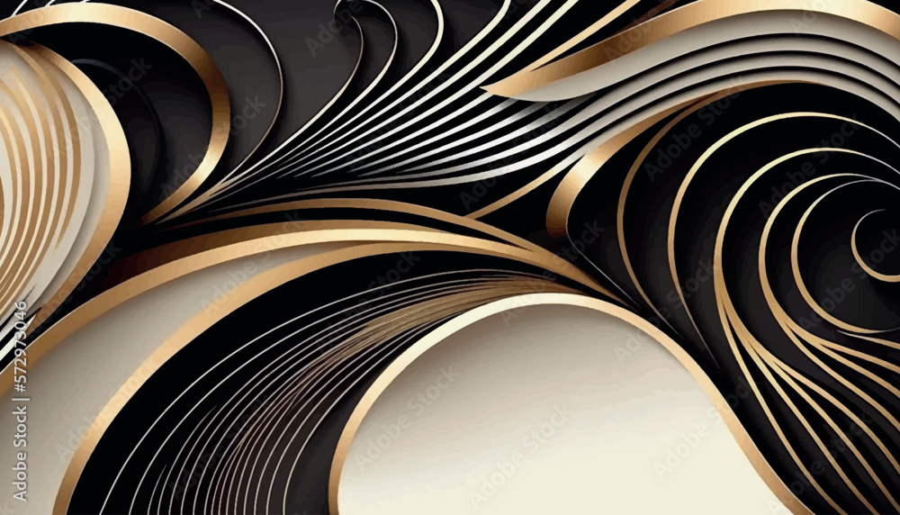 Luxurious ink paint texture. Marble texture of golden stone ...