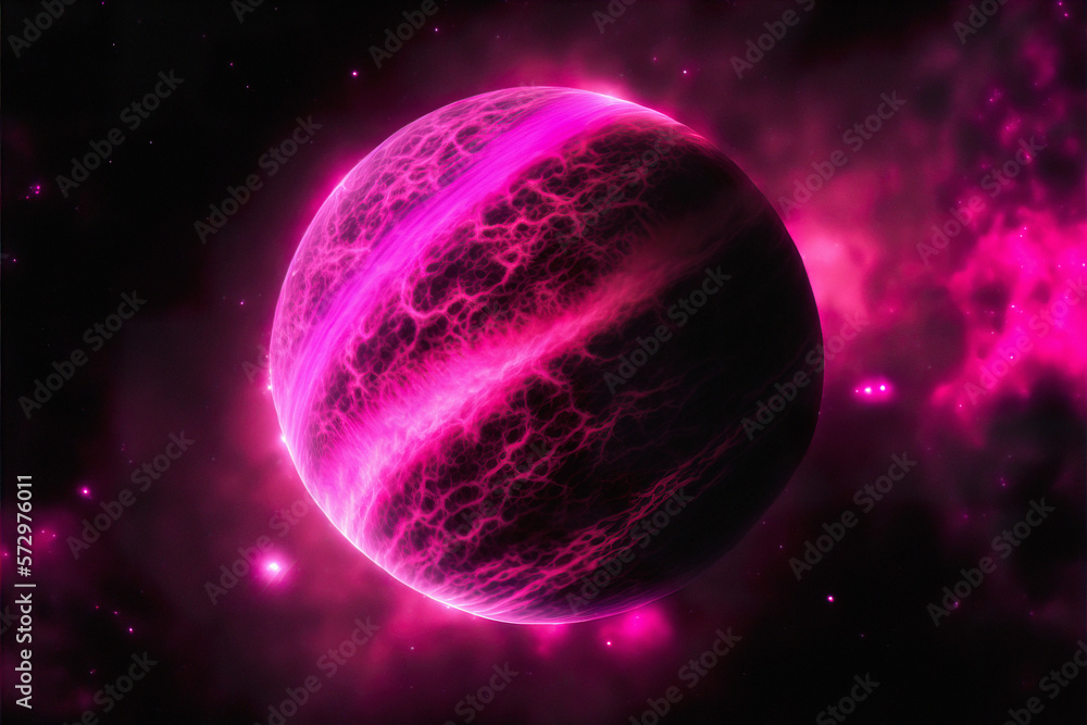 Pink Planet Nasa