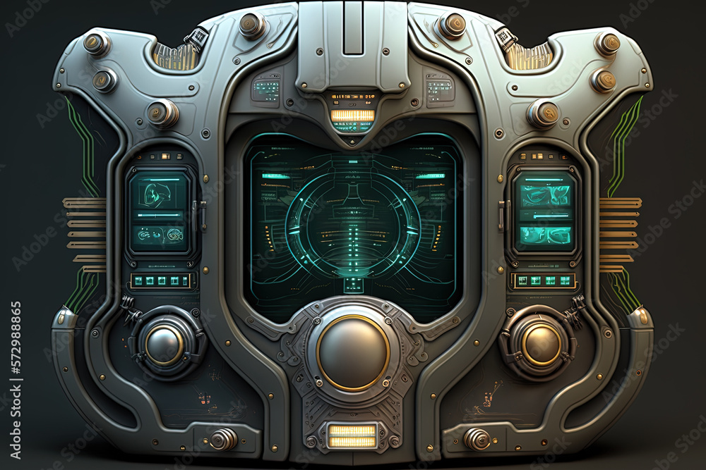 Futuristic Computer Interface