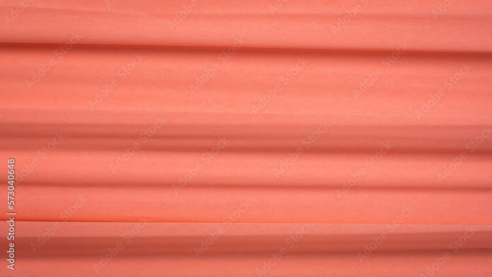 salmon color crepe paper - background with crinkled texture Stock Photo ...
