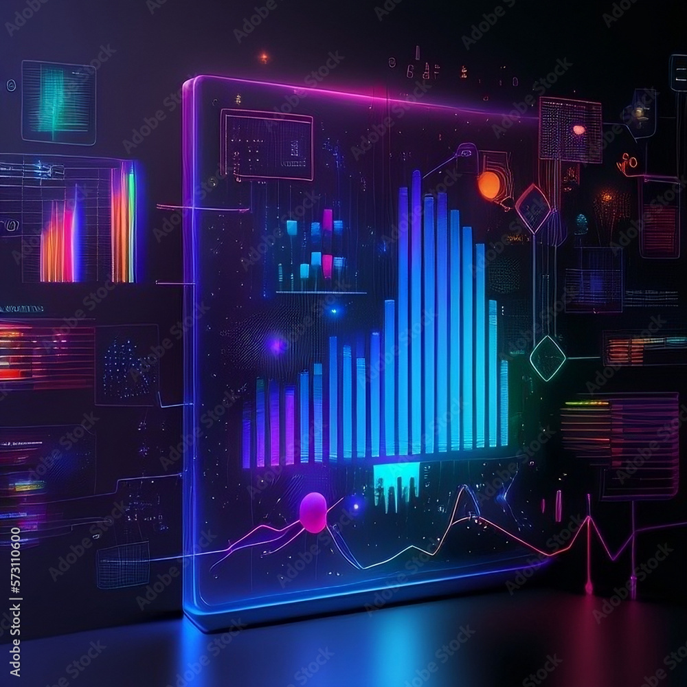 Stock Market Visuals. Dynamic News Thumbnail, 4K Resolution, Bold ...