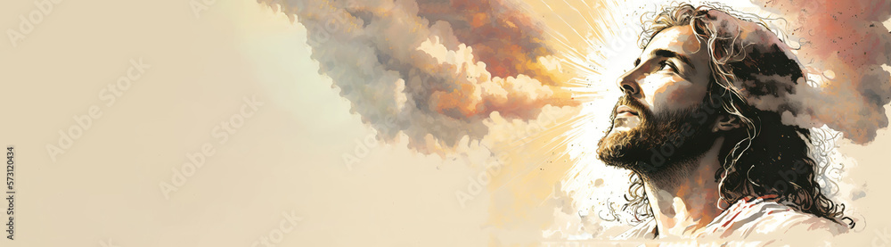 god religious spiritual illustration gospel grace blessed background ...