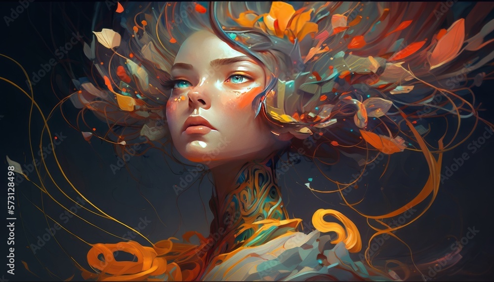 Capturing the Magic: High-Quality Digital Art of a Person in Flow ...