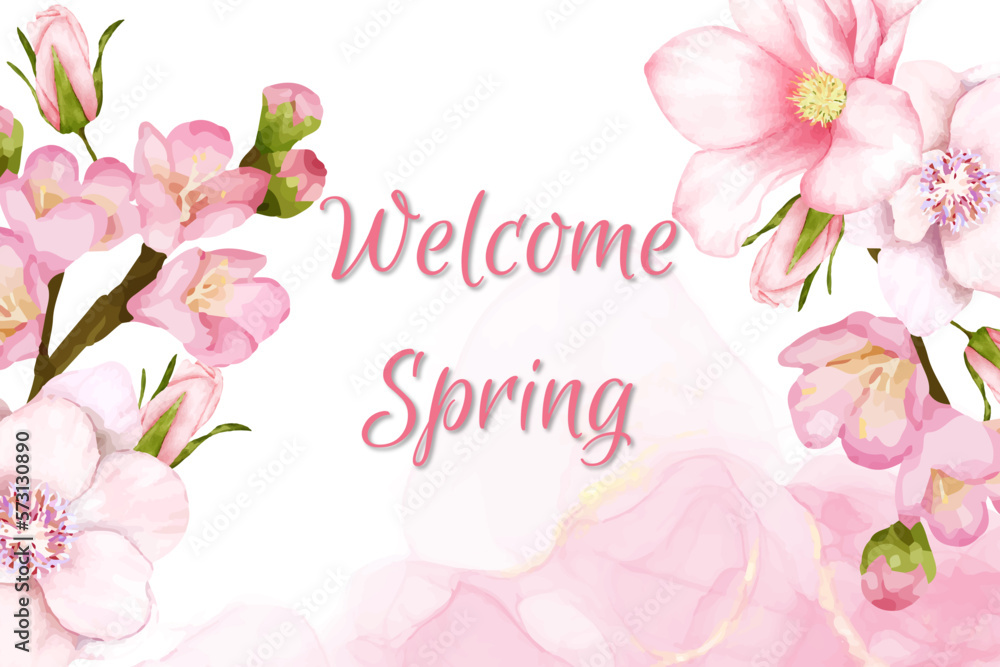 Welcome Spring Wallpaper