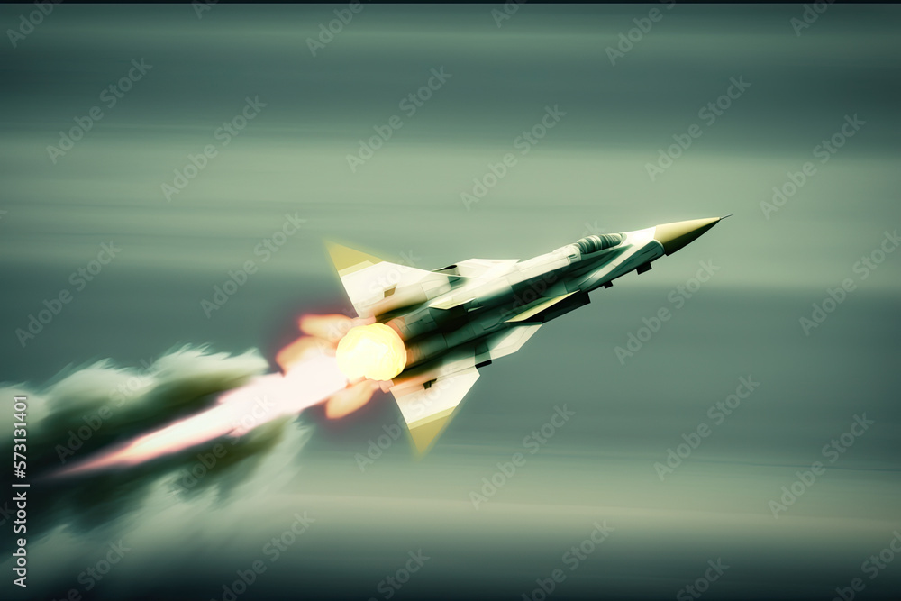 Sonic Boom Jet: Breaking the Sound Barrier Generative AI Stock ...