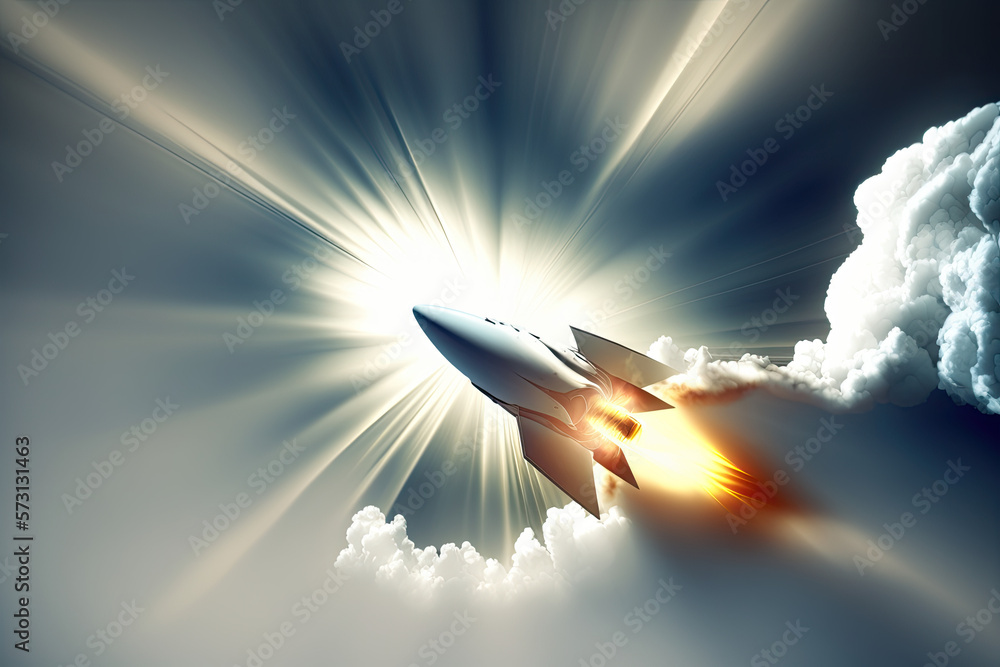 Sonic Boom Jet: Breaking the Sound Barrier Generative AI Stock ...