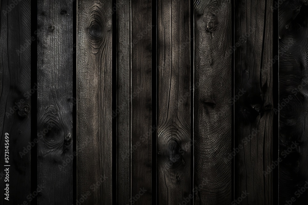Ilustrace „Texture of black wood. Create the perfect atmosphere with ...