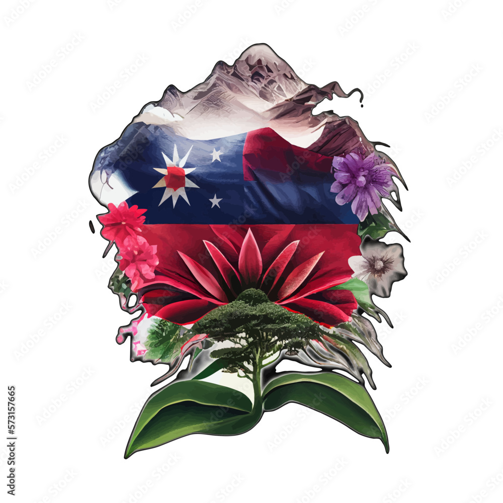 Taiwan Flag vector illustration. Taiwan background banner, Taiwanese ...