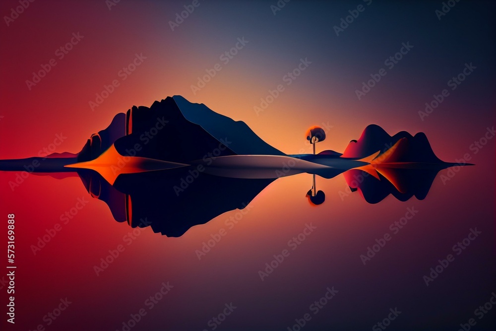 background image in a minimalistic style, extreme resolution, AI ...