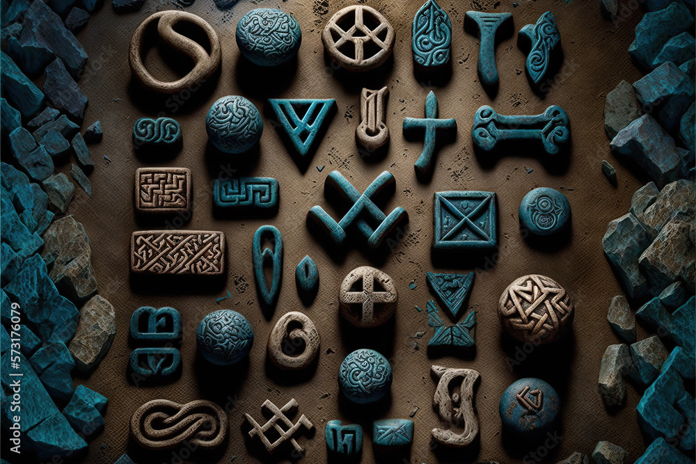 Runes, An ancient Germanic alphabet that is used for divination and ...