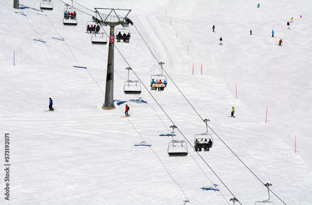 Fiescheralp - car free ski resort, accessible only by cable car from ...