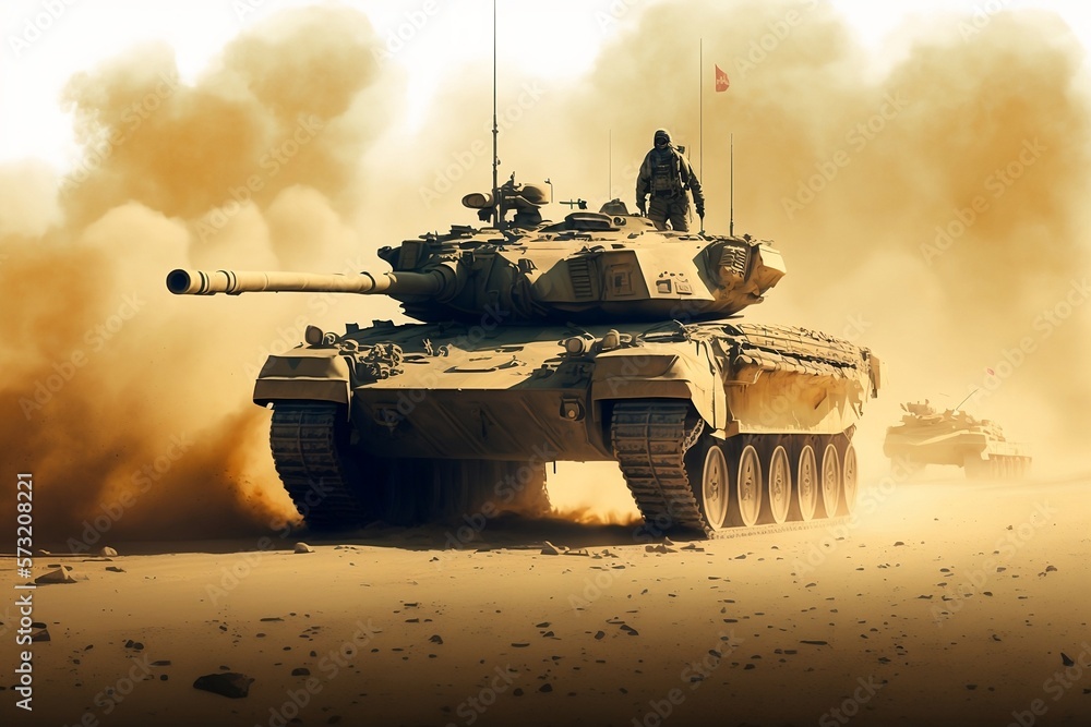 Battlefield actions, different military warships gunfire. Fighter jets ...