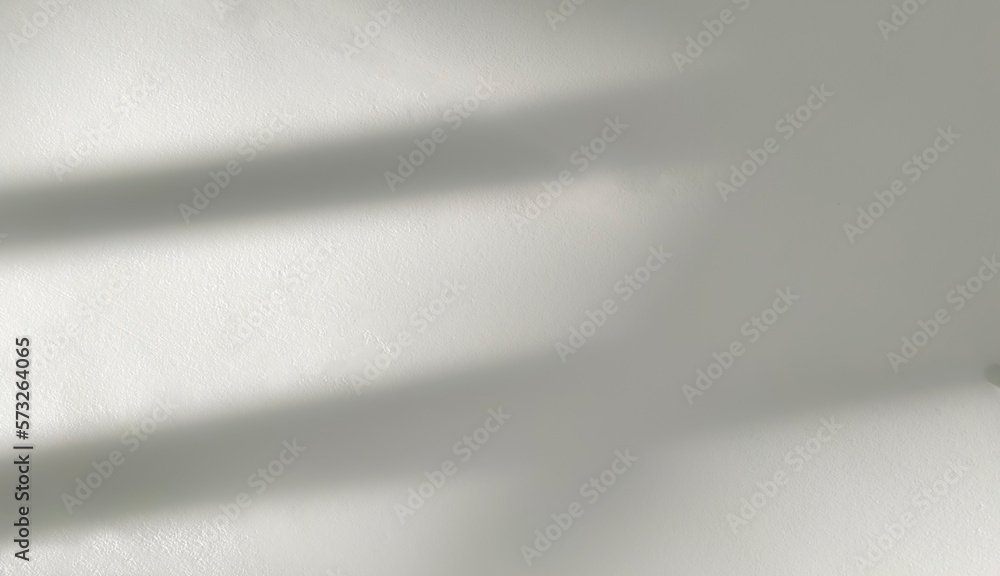 Gray shadow and light blur abstract background on white wall from ...