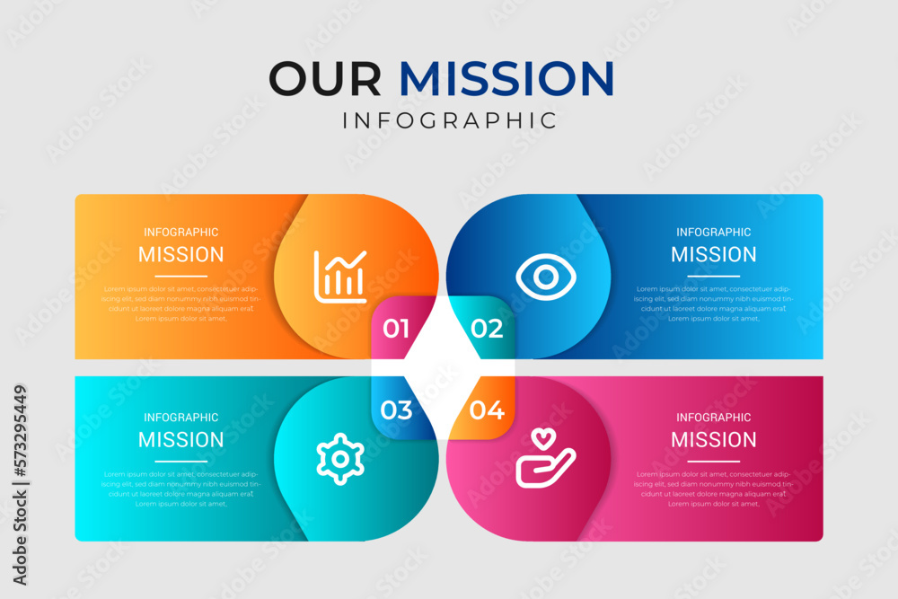 Business Presentation Infographics abstract 3d vector design template ...