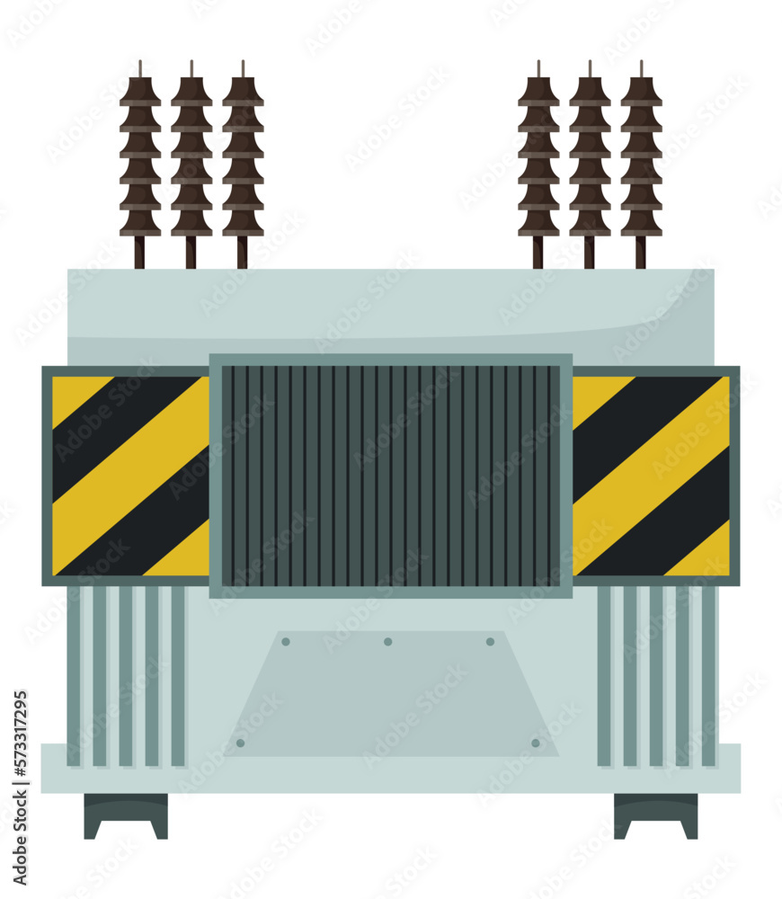 High Voltage Electrical Transformer And Isolator Energy Substation