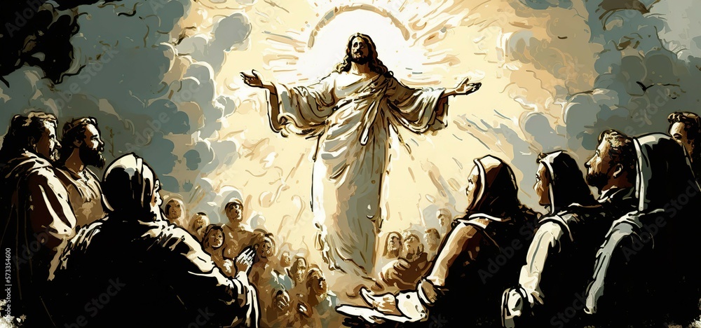 god religious spiritual illustration gospel grace blessed background ...