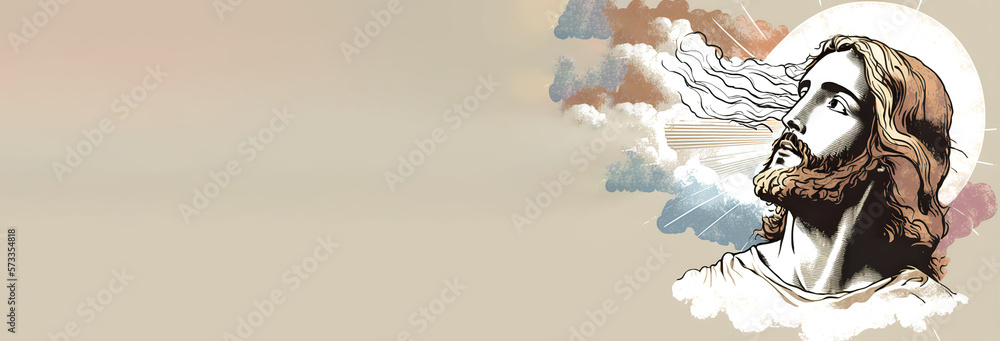 god religious spiritual illustration gospel grace blessed background ...