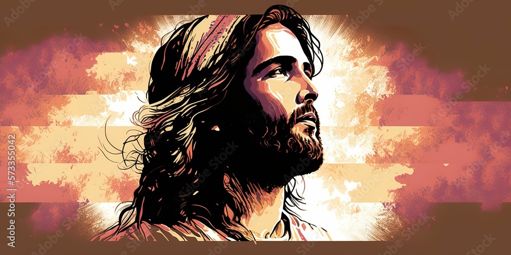 god religious spiritual illustration gospel grace blessed background ...