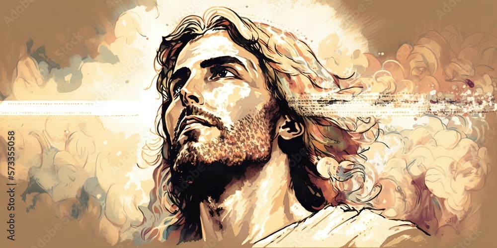 god religious spiritual illustration gospel grace blessed background ...