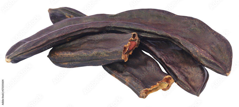 Edible carob fruits Stock Photo | Adobe Stock