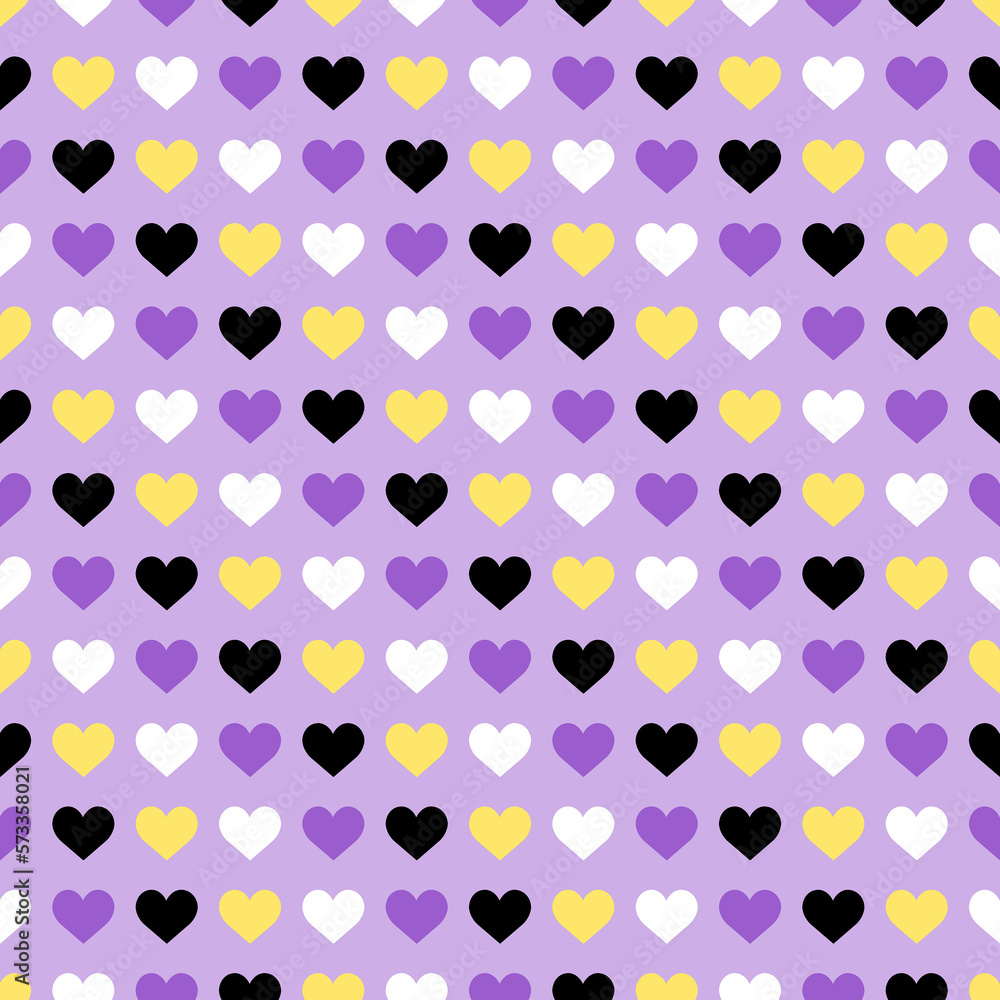LGBTQIA+ Pride Month Nonbinary Pride Design, Seamless non binary pride ... LGBTQIA+ Pride Month Nonbinary Pride Design, Seamless non binary pride ...