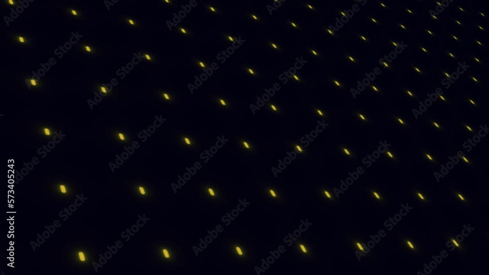 Abstract animated motion background. Glowing colorful neon led display ...