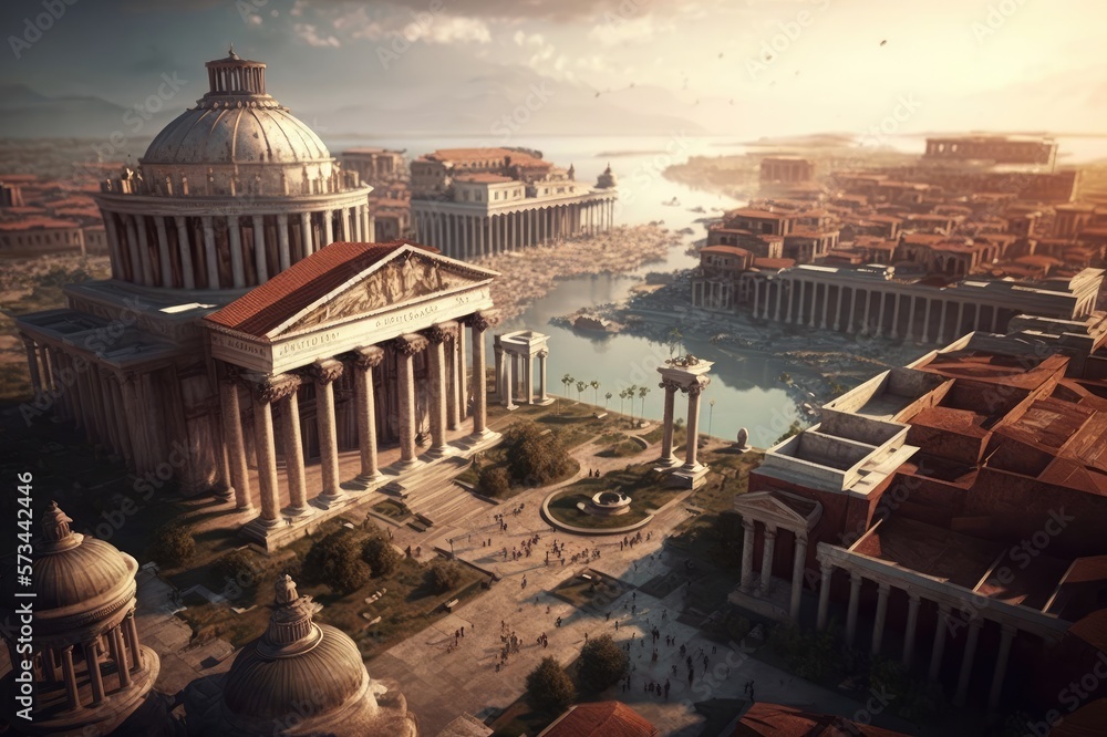 Seizing the Opportunity to View Ancient Rome City Experiencing the ...