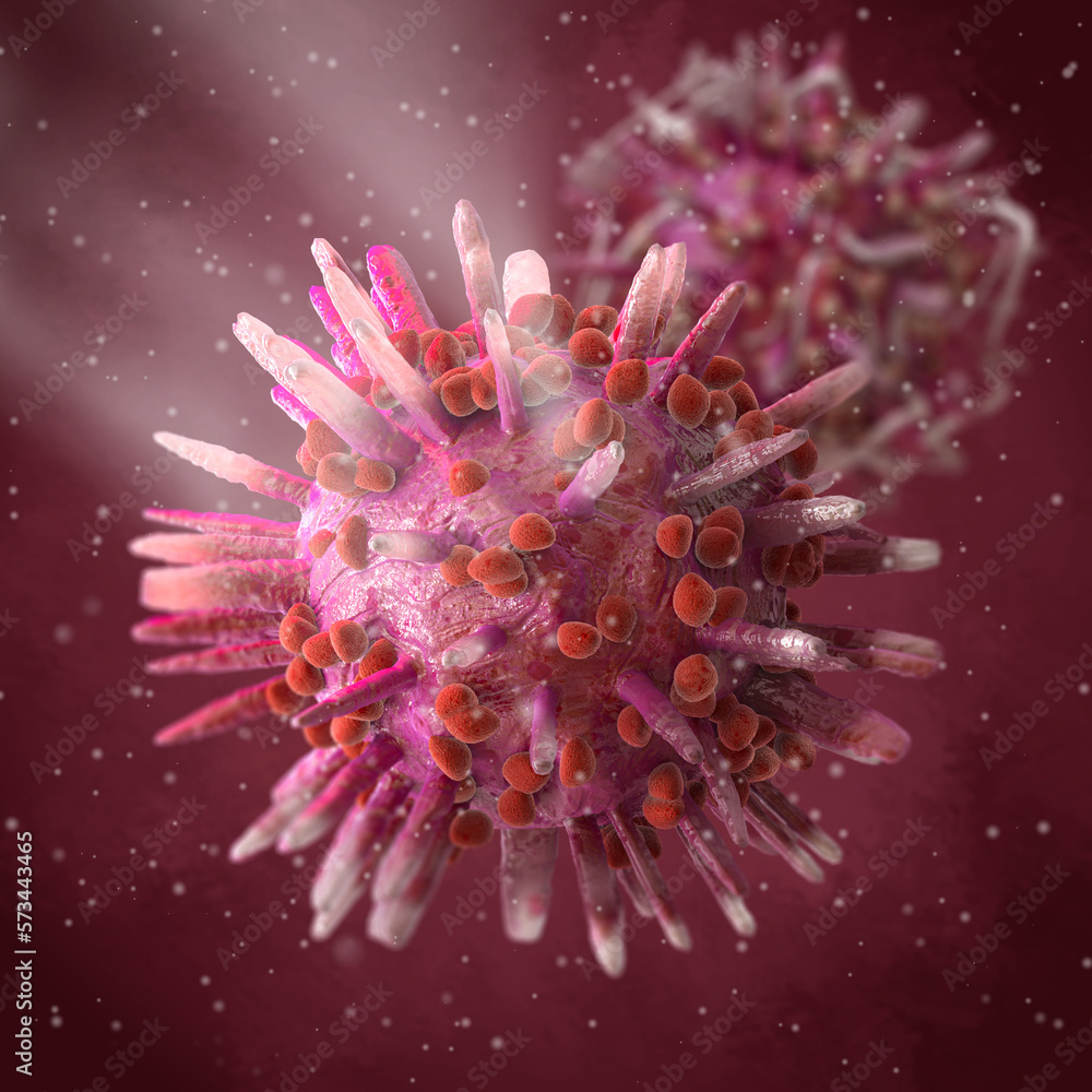 Medical background, Herpes simplex virus type one, herpesvirus family ...