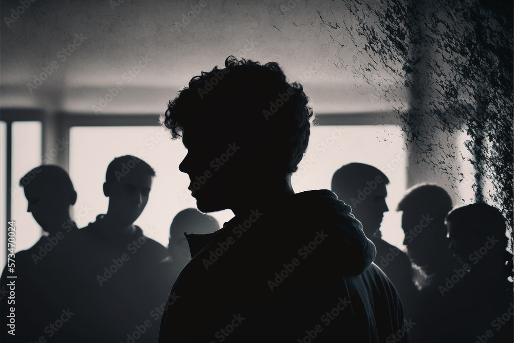 social problem of schoolchildren and youth bullying. Loneliness and ...